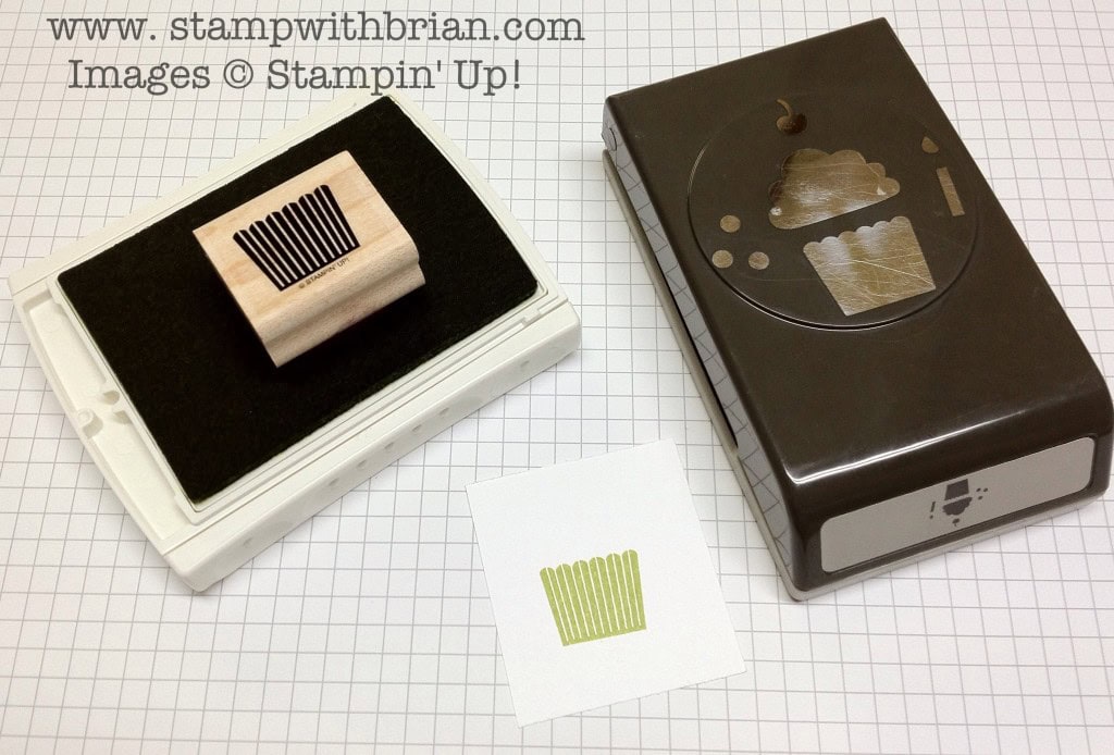 Punching Tip – You CAN use your scraps – STAMP WITH BRIAN