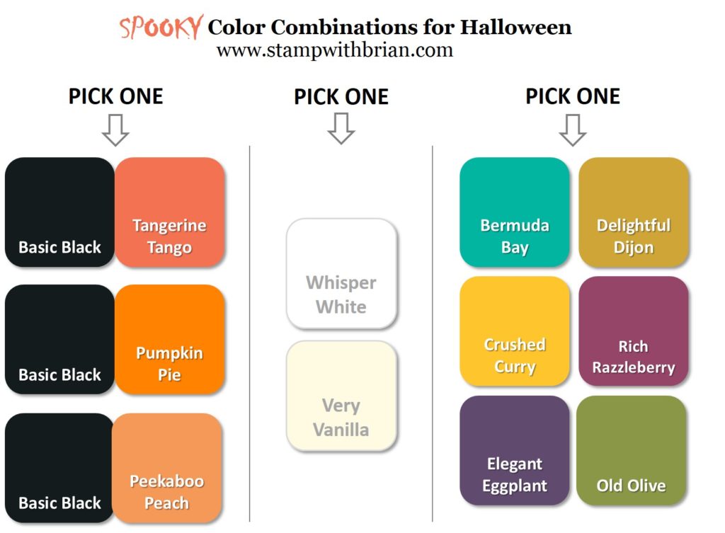 Spooky Color Inspiration for Halloween – STAMP WITH BRIAN