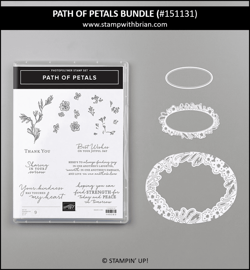 Sweet & Simple Thank You with Path of Petals Bundle – STAMP WITH BRIAN