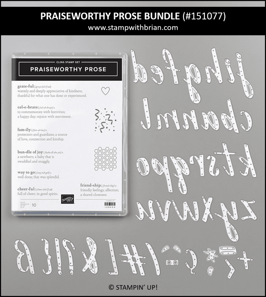 So Proud of You with Praiseworthy Prose – STAMP WITH BRIAN