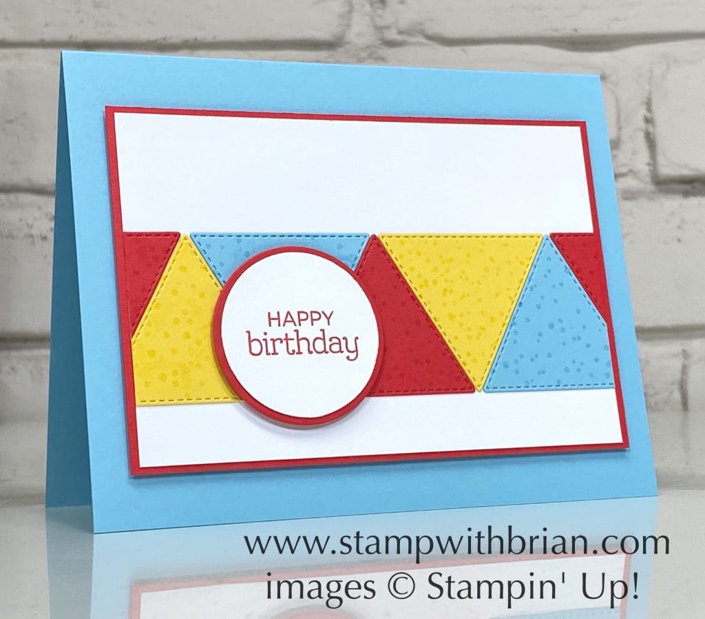 Happy Birthday with The Right Triangle Bundle – STAMP WITH BRIAN