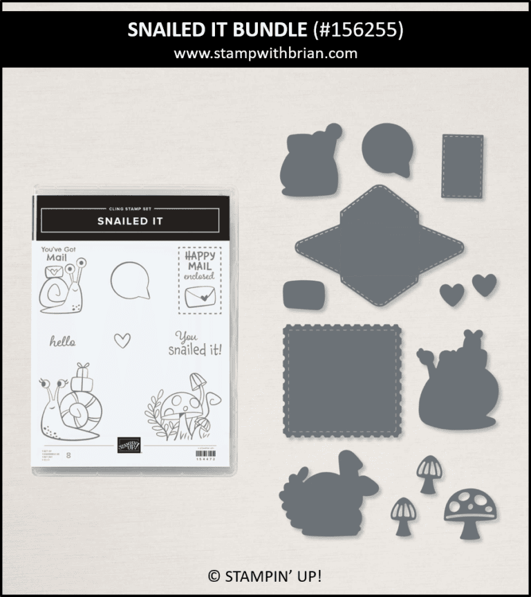 You Snailed It! Gift Tags – STAMP WITH BRIAN