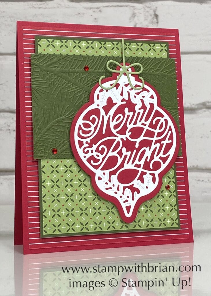 Merry & Bright with Bright Baubles – STAMP WITH BRIAN