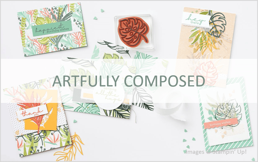 Artfully Layered And Artfully Composed Stamp With Brian