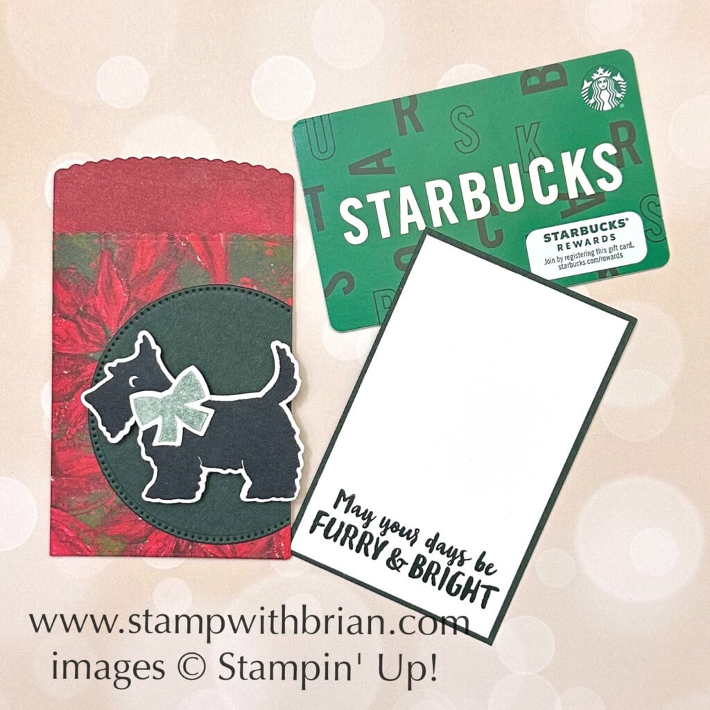 Christmas Scottie Gift Card Pocket – STAMP WITH BRIAN