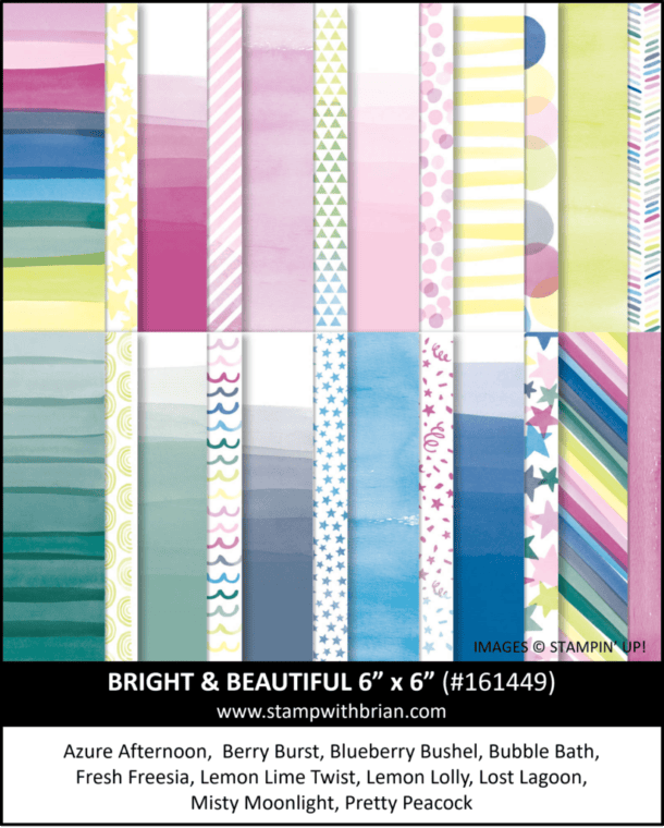 More Color Combinations with Bright & Beautiful Designer Series Paper ...