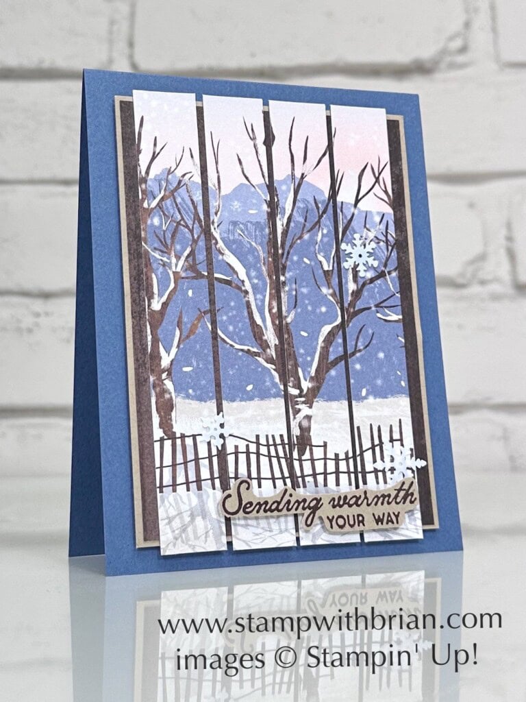 Sending Warmth with Stampin’ Up!’s Horse & Sleigh – STAMP WITH BRIAN