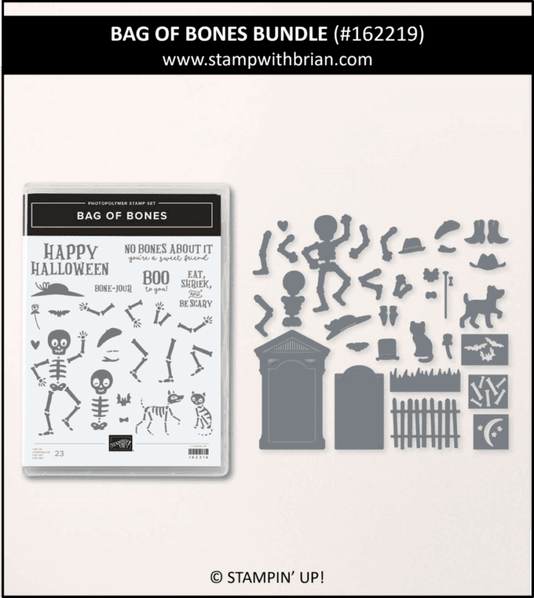 A Spotlight on Bag of Bones – STAMP WITH BRIAN