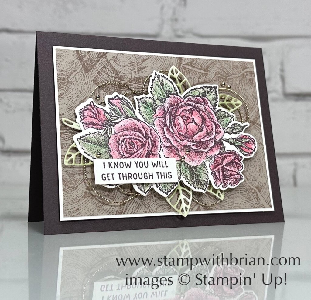 Sophisticated Beauty with Stippled Roses – STAMP WITH BRIAN