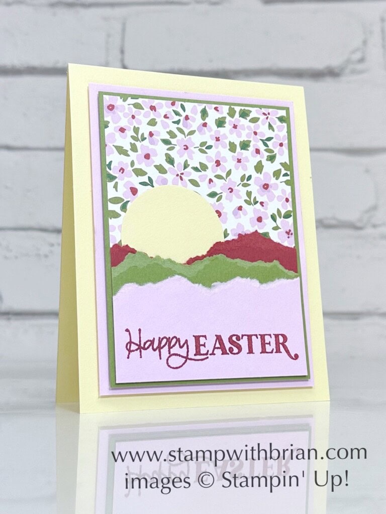 An Easter Landscape – STAMP WITH BRIAN
