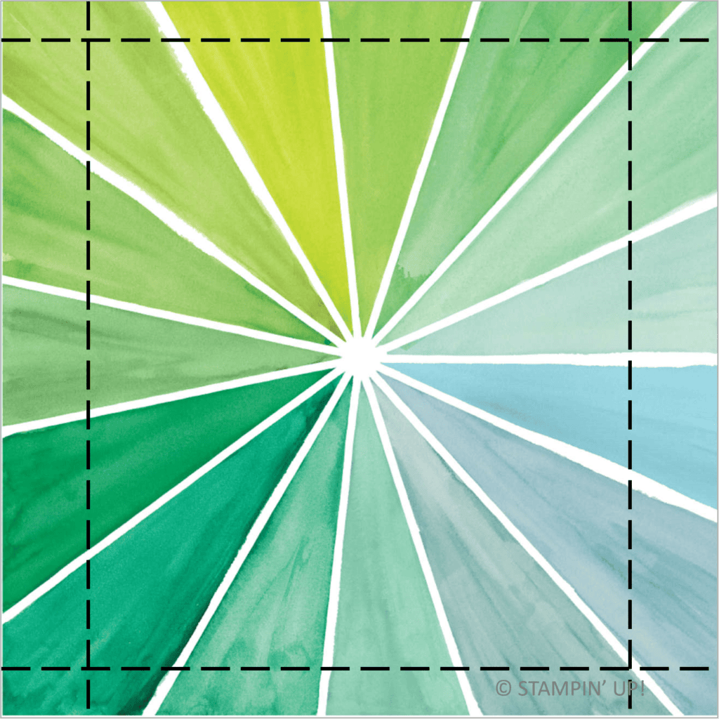 Cutting into the Full of Life Designer Series Papers – STAMP WITH BRIAN