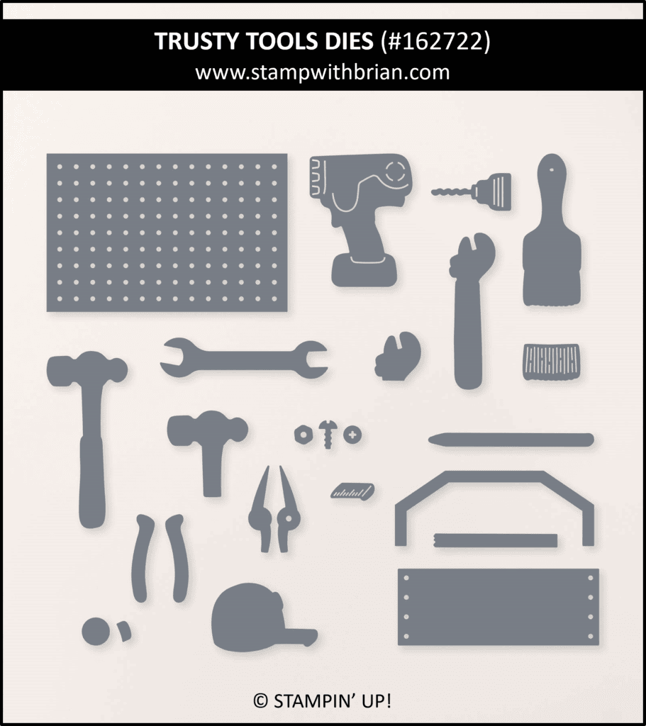 A Trusty Tools Card for Dad – STAMP WITH BRIAN