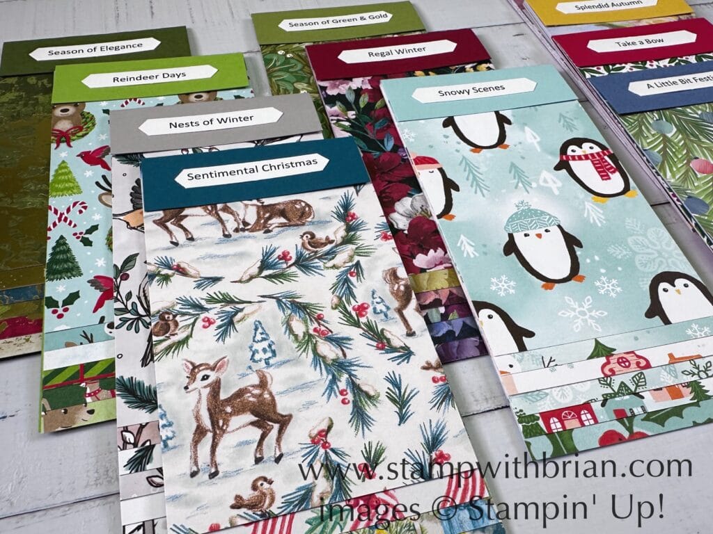 A Complete Set of Designer Series Paper Swatch Books – STAMP WITH BRIAN