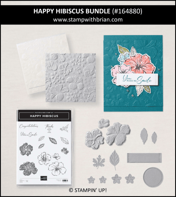 A Friend Card with Happy Hibiscus – STAMP WITH BRIAN