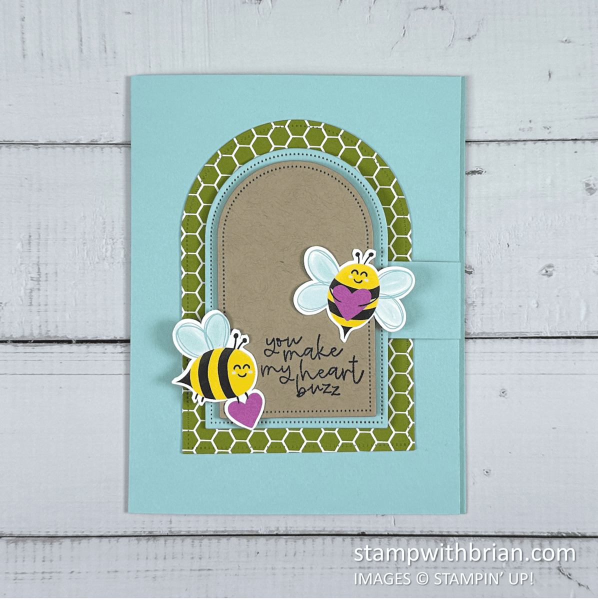 Make My Heart Buzz with Everyday Arches – STAMP WITH BRIAN