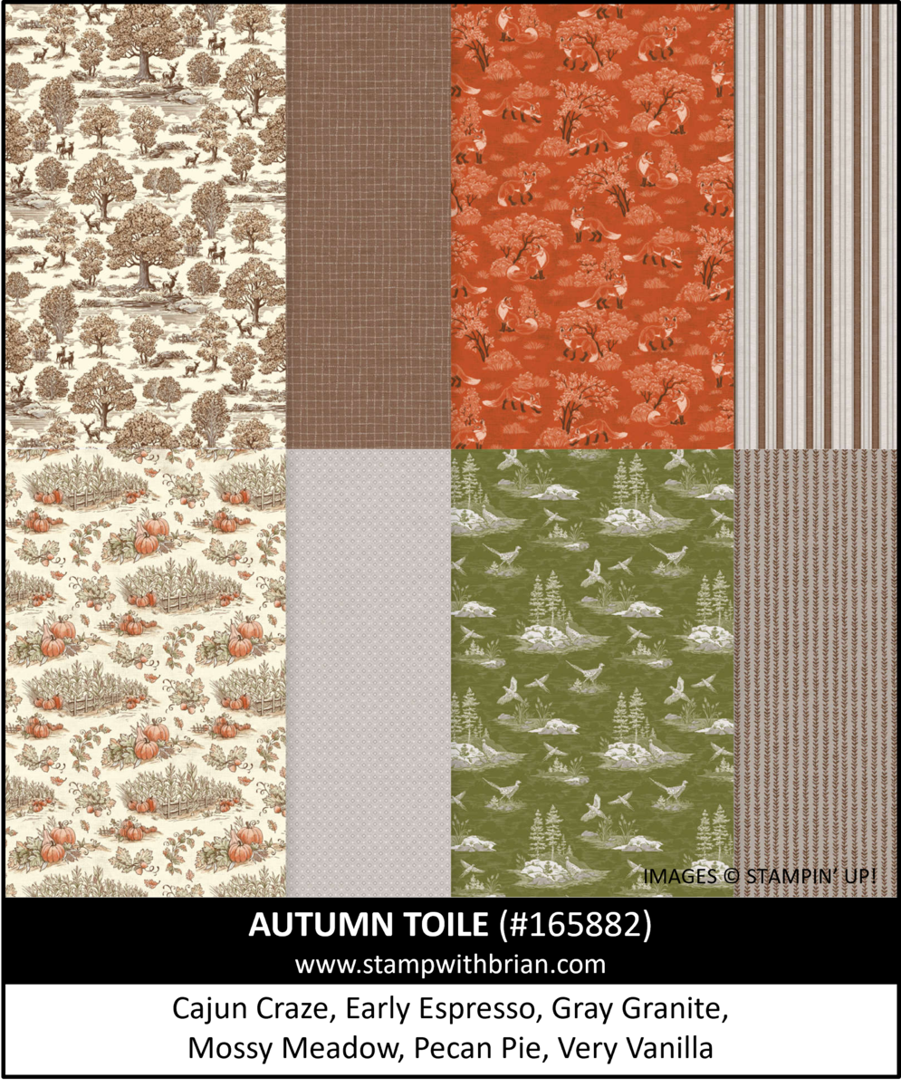 Autumn Toile Inspiration – STAMP WITH BRIAN