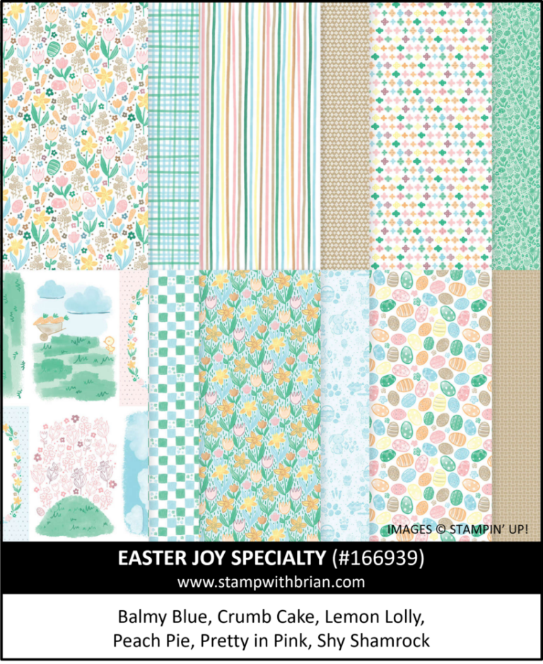 Happy Easter with Easter Joy – STAMP WITH BRIAN