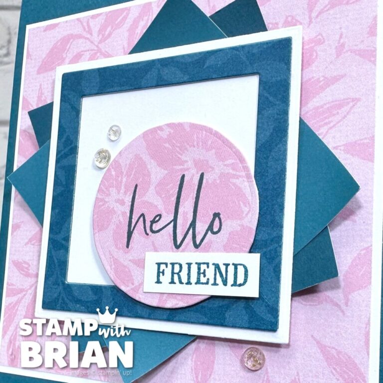 Seeing Squares – A Card with the Joyful Squares Bundle – STAMP WITH BRIAN