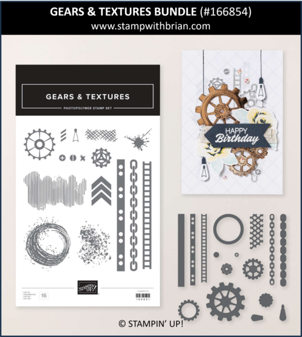 3 Reasons to Celebrate Today with Gears & Textures – STAMP WITH BRIAN