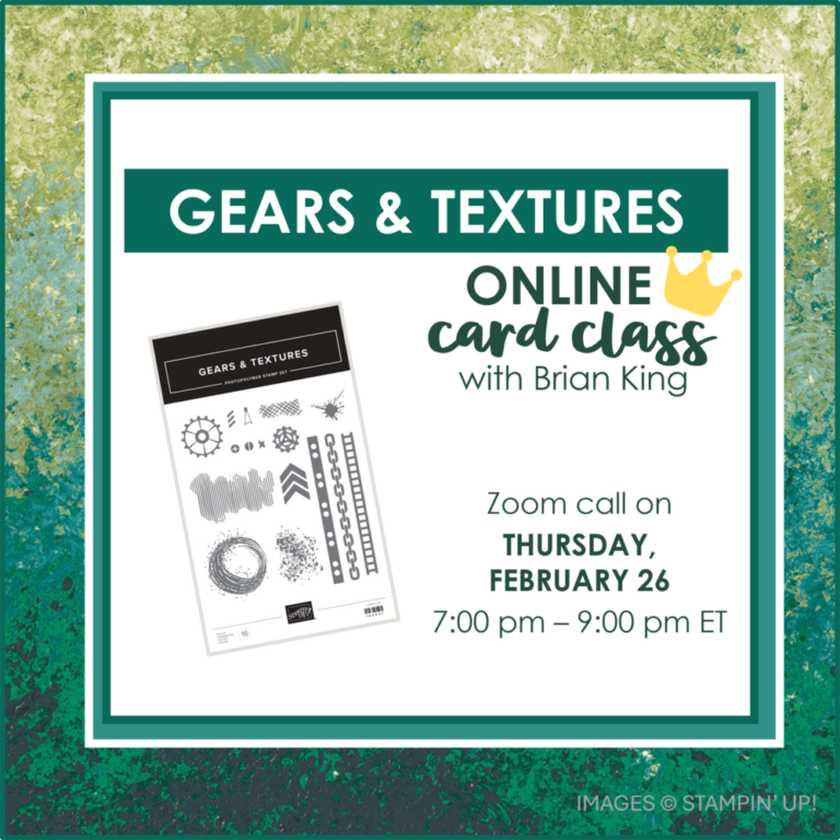 3 Reasons to Celebrate Today with Gears & Textures – STAMP WITH BRIAN