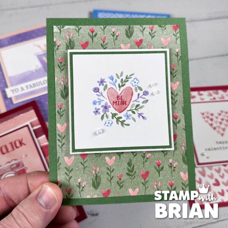 5 Valentine’s Cuties with Love Notes Designer Series Paper – STAMP WITH ...