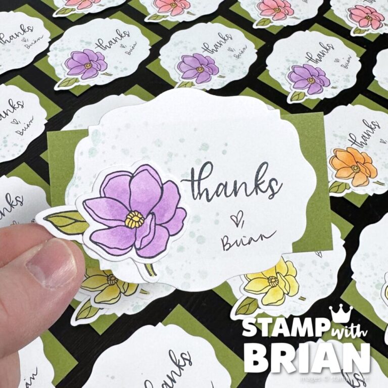 A Lovely Tag with the Simply Beautiful Bundle – STAMP WITH BRIAN