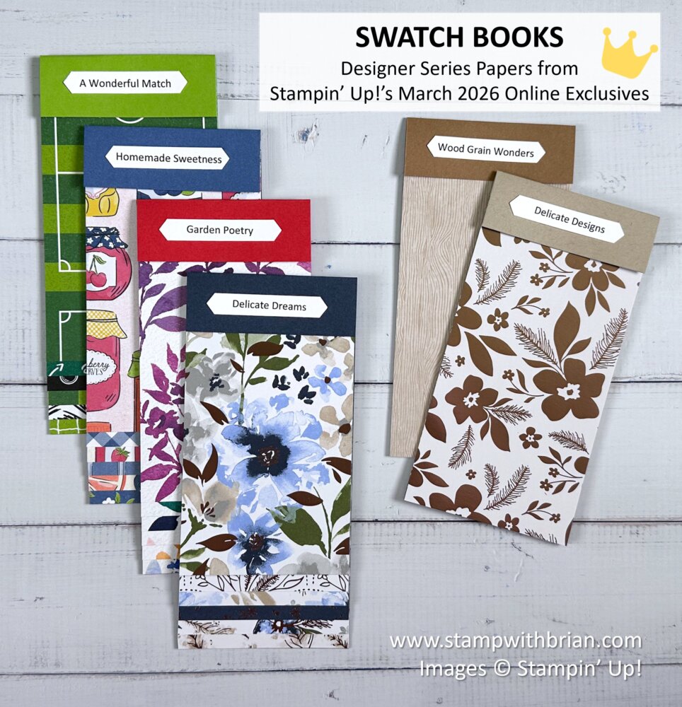 Product Shares & Designer Series Paper Swatch Books (Stampin’ Up!’s ...