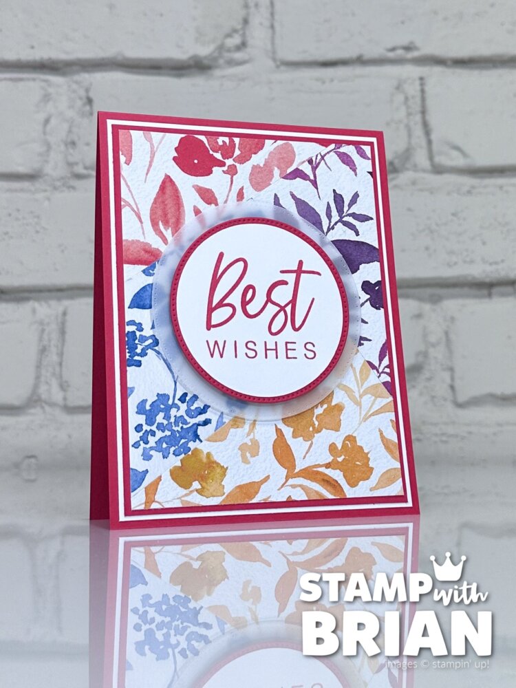 Mixing Patterns with Garden Poetry Designer Series Paper – STAMP WITH BRIAN