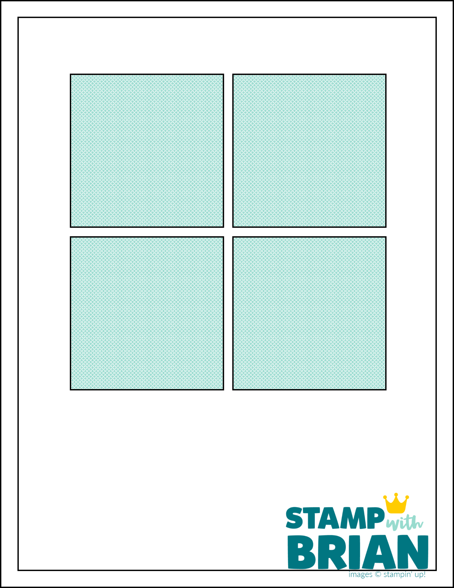 A Tool-Time Twist on the Window Pane Layout – STAMP WITH BRIAN