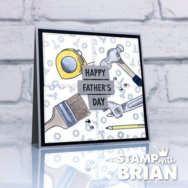 A Tool-Time Twist on the Window Pane Layout – STAMP WITH BRIAN